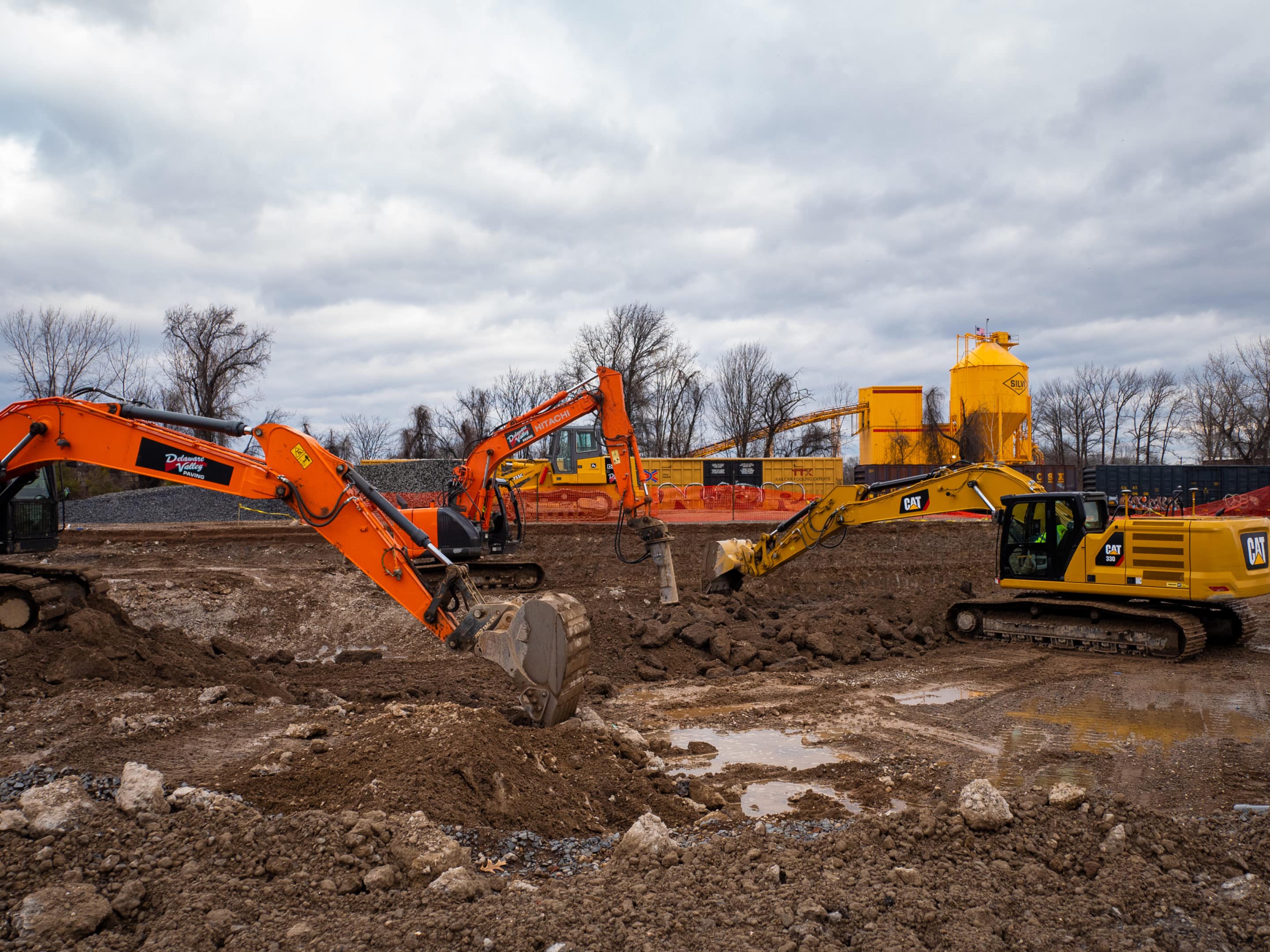 Underground Basin Installation | Delaware Valley Paving